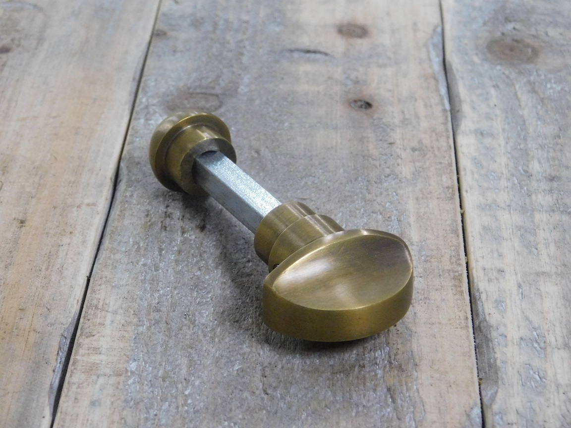 Draaislot voor wc en badkamer, messing - houseandgarden.shop - dé ...