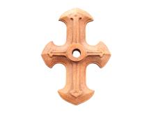 Historisch muuranker / wandanker, gietijzeren balkhouder, antiek