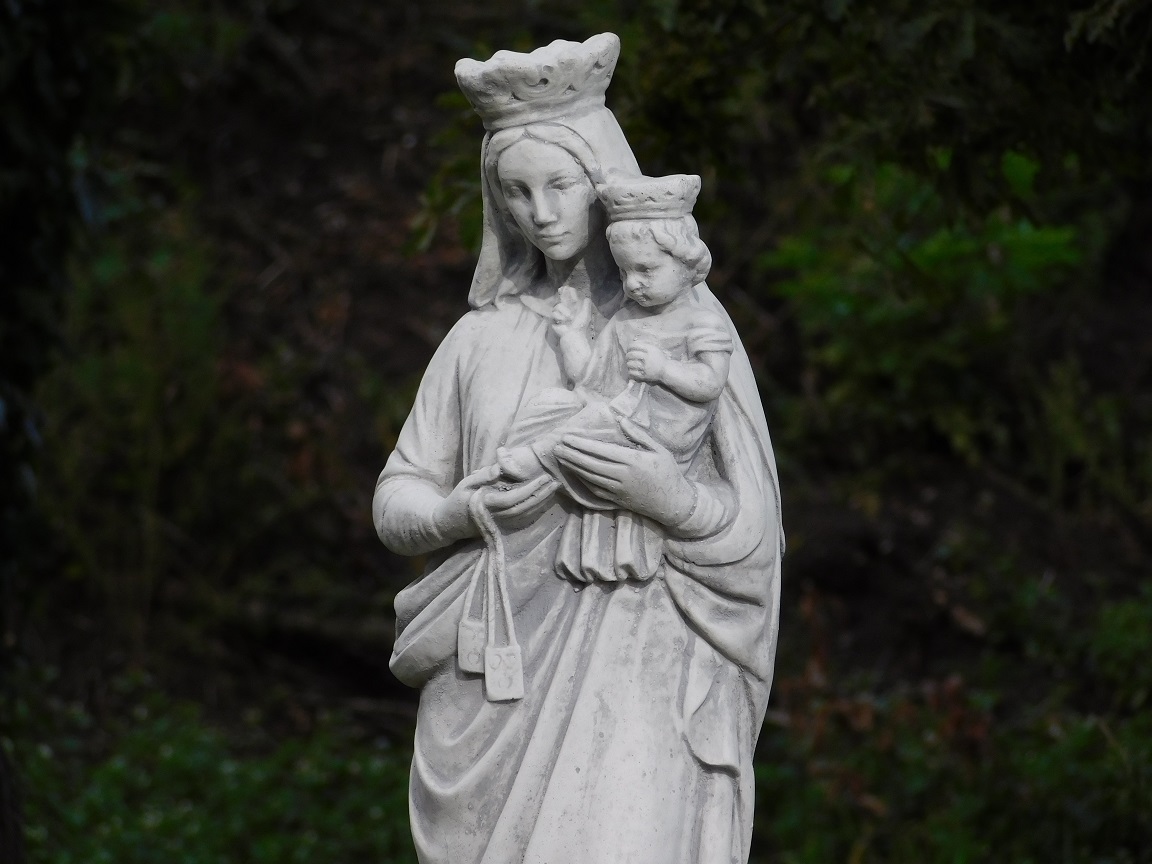 Statue Maria mit Kind - Vollstein - exklusiv - Houseandgarden.shop - dé ...