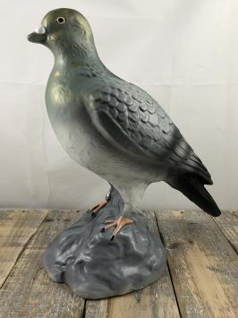 Prachtige zwaar beeld postduif, polystone in kleur - houseandgarden ...